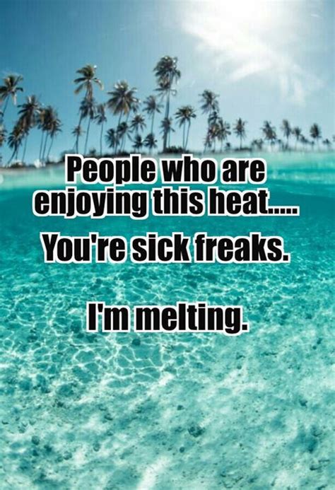 People Who Hate Summer