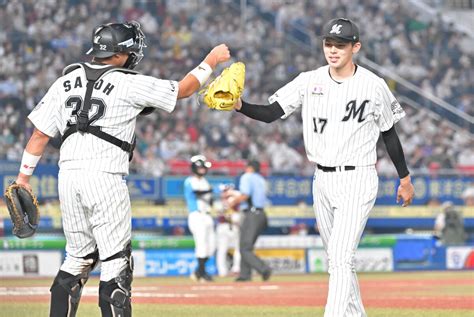 【ロッテ】佐々木朗希、次戦9・2オリ戦も同期・佐藤都志也とバッテリー 井口監督「前回も良かったので」 スポーツ報知