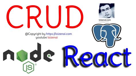 reactjs nodejs postgresql crud example youtube