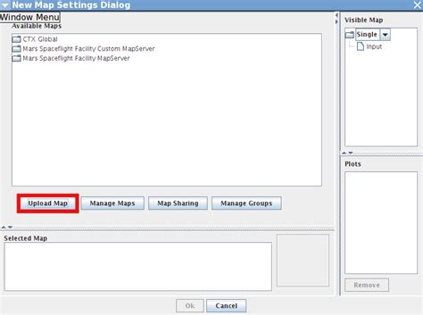 new custom map interface jmars java mission planning and analysis