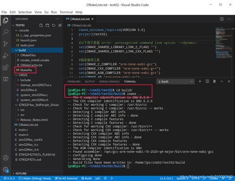 linux下使用vscode gcc openocd实现stm32一键编译烧录调试（cmake篇） linux openocd lps爱玩