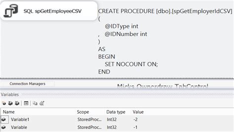 [solved] ssis stored procedure call 9to5answer