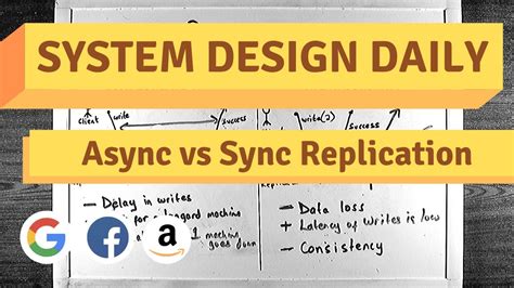 async vs sync replication youtube