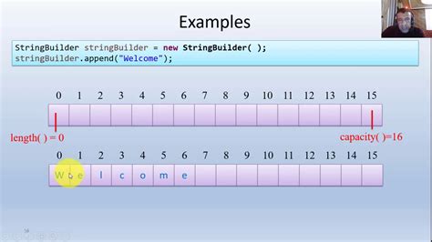 strings in java part 4 stringbuilder class youtube