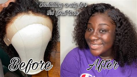 Customizing And Installing A Wig For The First Time Beginner Friendly
