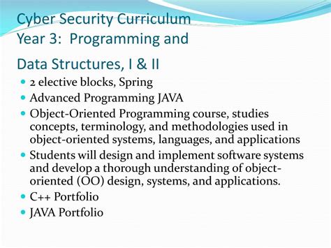 ppt cyber security curriculum powerpoint presentation free download