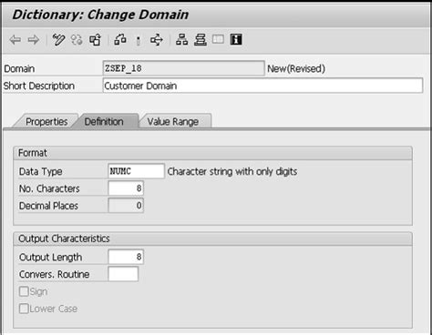 sap abap domains in sap abap tutorial 05 april 2022 learn sap abap