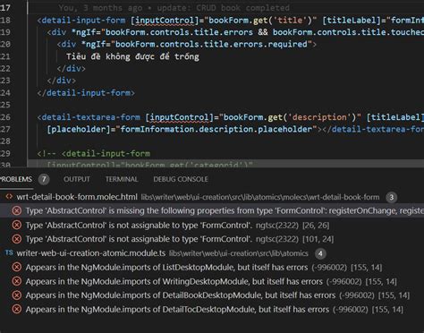 enable strict template in `tsconfig json` causing `type