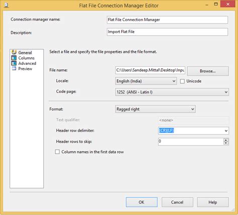 import a flat file with header and detail rows in ssis