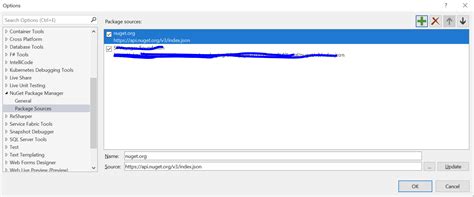 azure nuget package manager not find package in offline and does not