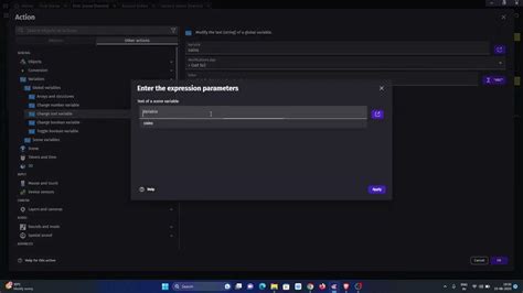 how to save data in global variables and local storage in gdevelop in