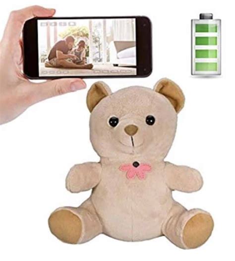 Spy Max Sg Home Cvr Teddy Bear Hidden Camera W 90 Day Standby Battery