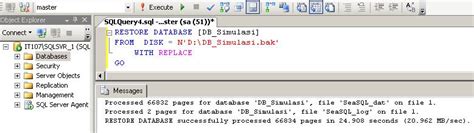 sharing msg 3102 restore cannot process database because it is in