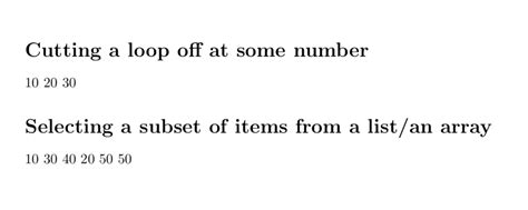 [solved] iterate over part of a list 9to5science