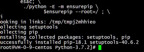 install python environment under linux