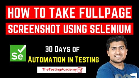 how to take fullpage screenshot in selenium using ashot