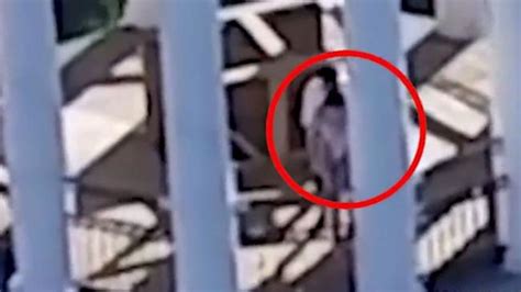 couple having sex on top of monastery tower busted by drone video