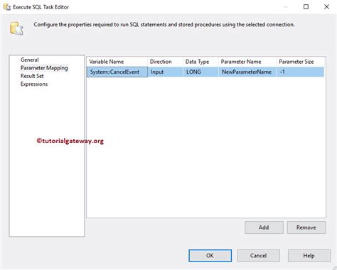 execute sql task in ssis