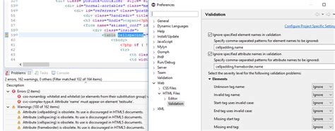how to ignore eclipse errors in php file stack overflow