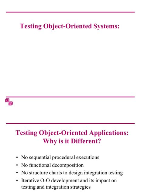 issues in oo testing1 inheritance object oriented programming