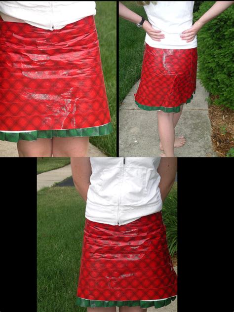 Duct Tape Skirt By Climbtreez On Deviantart