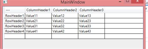 c binding matrix arrays to wpf datagrid itecnote