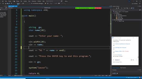 c programming read input characters with character array youtube