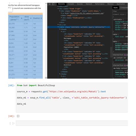 web scraping is there any specific statement in order for the