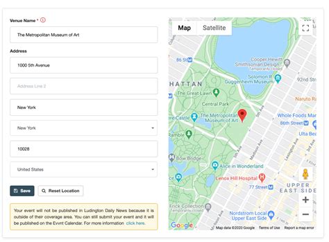 basics adding your event venue support