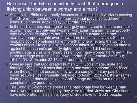 Ppt The Bible And Same Sex Marriage Powerpoint Presentation Free