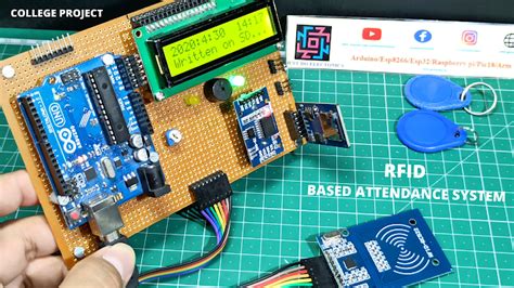 arduino and rfid based attendance system