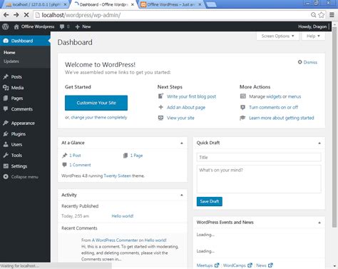 tutorial cara menginstall wordpress offline dengan xampp