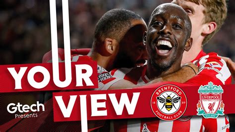 Wissa And Mbeumo 🔥 West Stand Chaos 🤩 Brentford 3 1 Liverpool Re