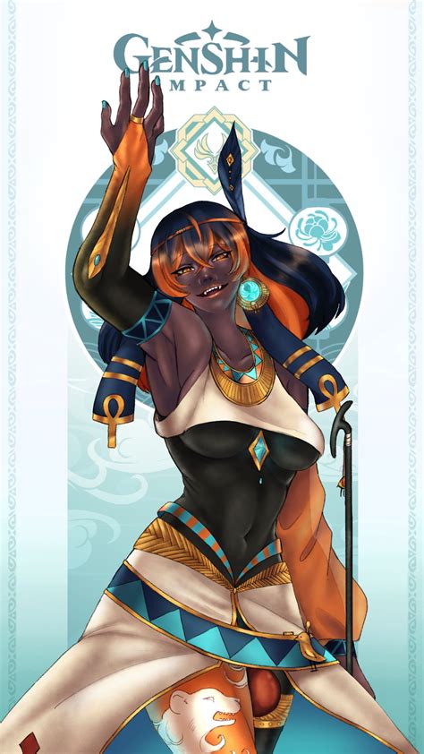 Artstation Shu Genshin Impact Oc