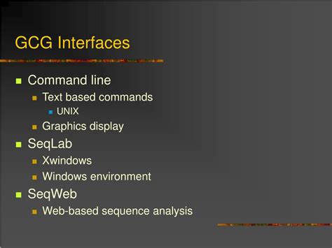 ppt practical applications of sequence analysis powerpoint