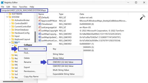 Enable Or Disable Offline Maps Update In Windows 11