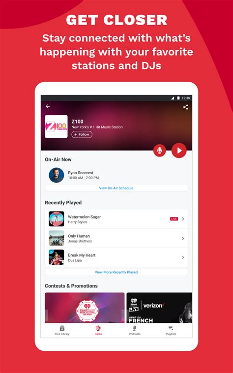 Iheart Radio Podcasts Music Appstore For Android