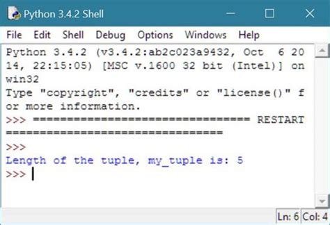 tuple functions in python