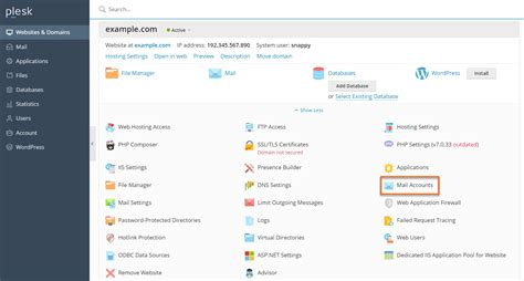 how to create a feedback email address in plesk hostgator support