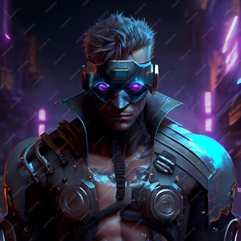 Cyberpunk Man Art