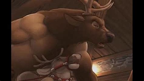 xmas elk bar where some reindeer come for fun