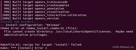 ubuntu——用cmake gui安装opencv3 2 0和opencv contrib 3 2 0 ubuntu cmake gui