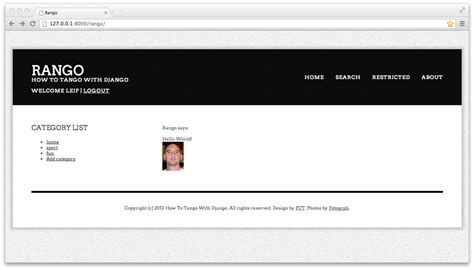 cascading style sheets — how to tango with django 1 documentation