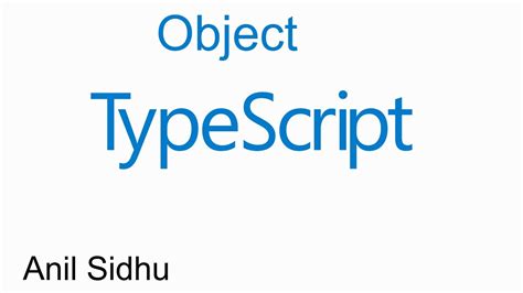 typescript tutorial for beginners 7 object youtube