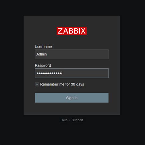 how to reset the admin password without gui access zabbix servers