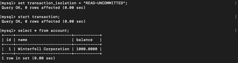 understanding transaction isolation levels in mysql