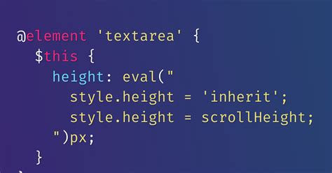 auto expanding textarea hashnode