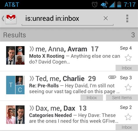 how to show only unread messages in android gmail app video