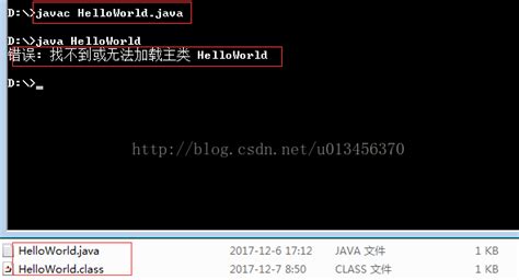 解决dos窗口下运行 class文件出现错误 找不到或无法加载主类 helloworld 指尖de柔情的博客 whcsrl 技术网