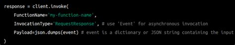 call an aws lambda function from lambda function ss blog